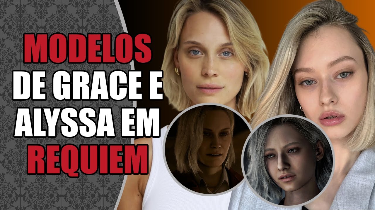 Conheça as MODELOS de ALYSSA e GRACE ASHCROFT em RESIDENT EVIL REQUIEM ...