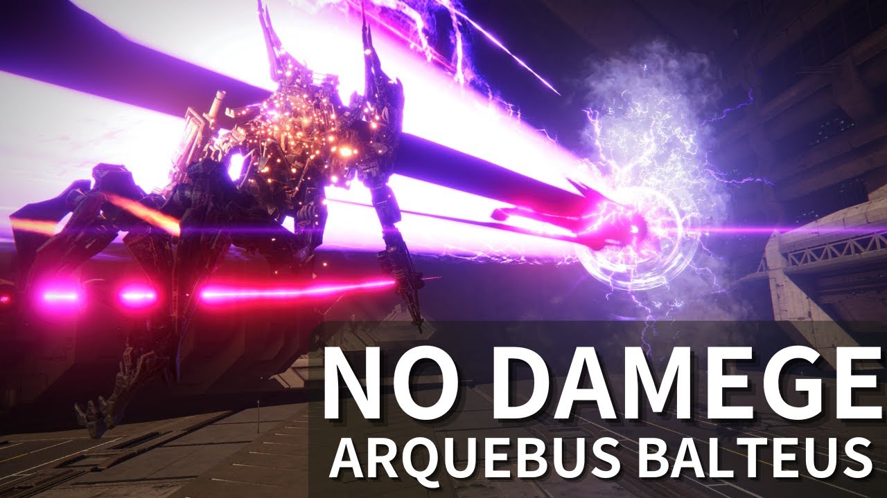 [ACVI]アーマードコア6 アーキバスバルテウス ノーダメージ ARQUEBUS BALTEUS NO DAMAGE[AC6] - YouTube