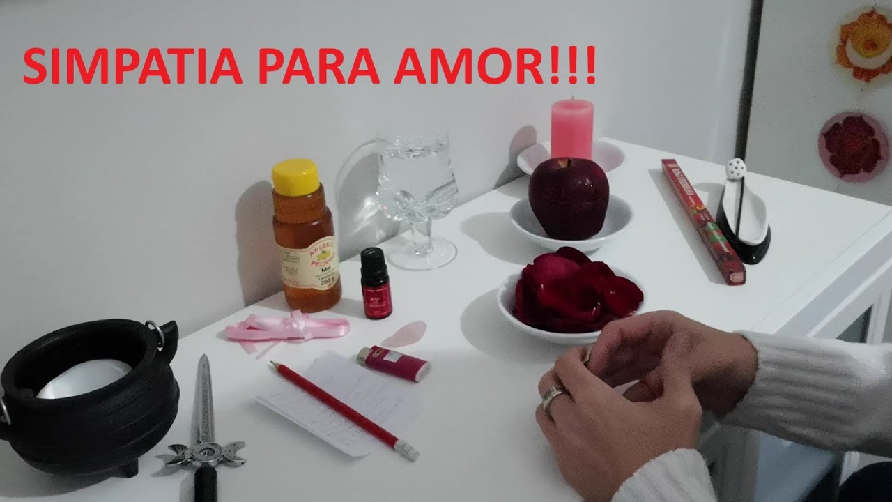 SIMPATIA PARA ATRAIR AMOR - YouTube