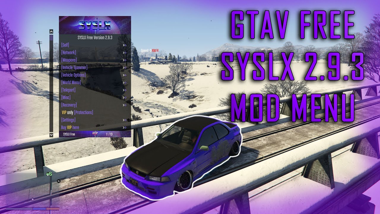 GTA 5 PC 1.57 FREE SYSLX Mod Menu - w/ Recovery & Trolling - YouTube
