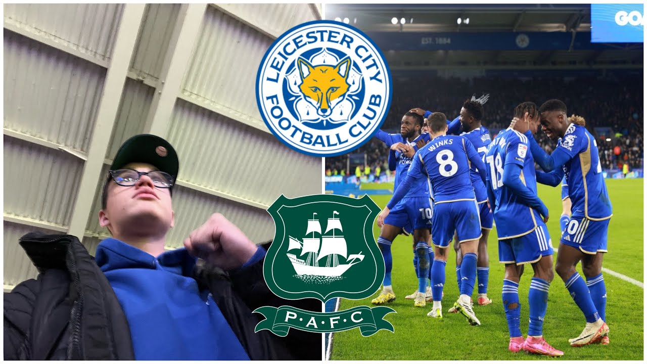 Cheers PieFace x | Leicester 4-0 Plymouth | MatchDay Vlog - YouTube