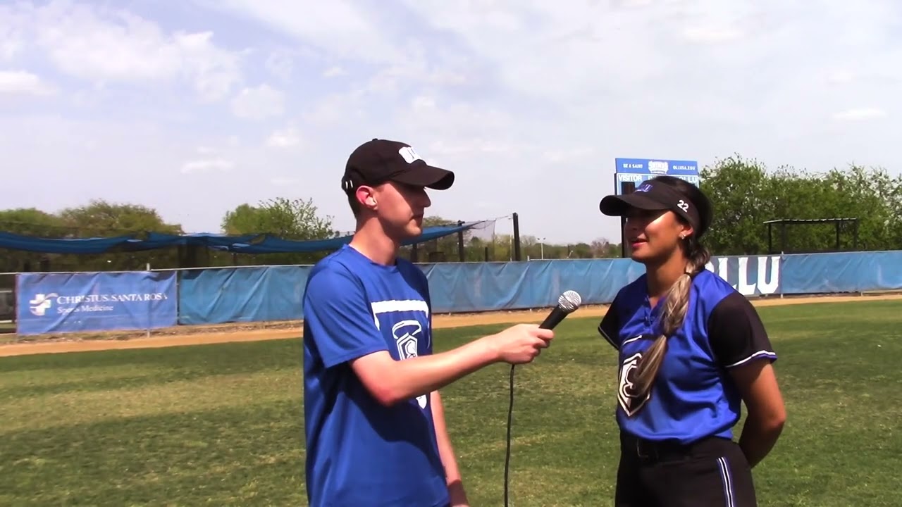 OLLU softball vs. Dallas Christian College (April 10, 2022) - YouTube