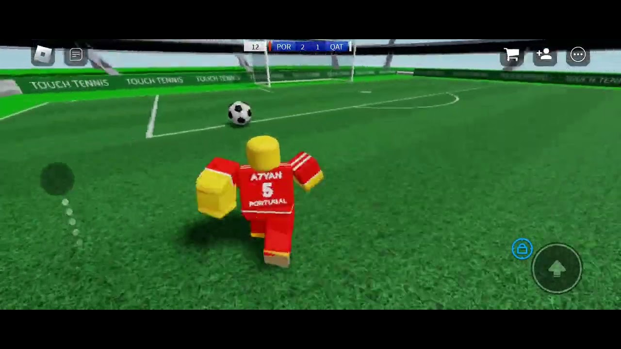 playing touch soccer - YouTube