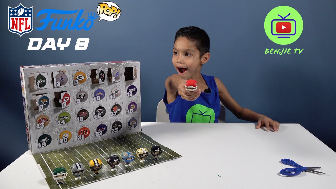 Day 8 NFL Funko Pocket Pop Calendar Countdown - YouTube