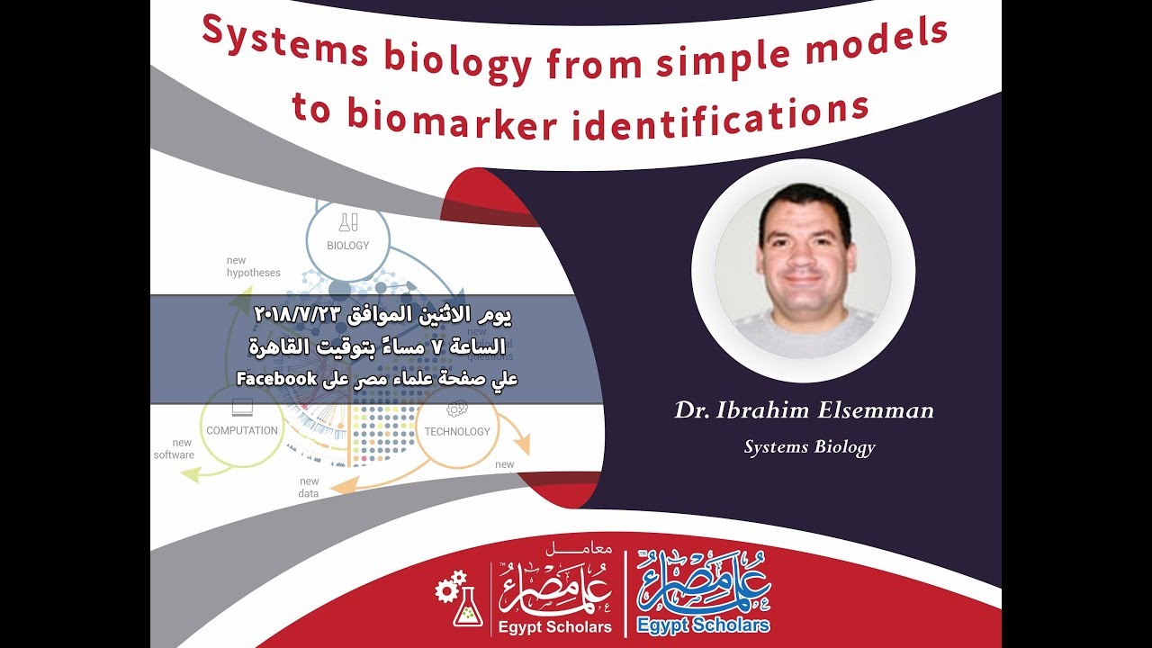 ES-LAB6_Lec11_2|Dr. Ibrahim Elsemman|Systems biology from simple models ...