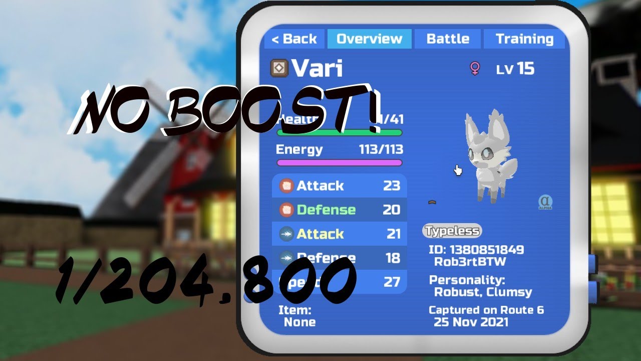 Alpha Vari ( No Boost ) - Loomian Legacy Finds - YouTube