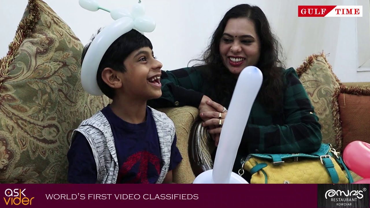 Learn "Balloon Art" In Dubai from Famous Balloon Artist Preetha anand ...