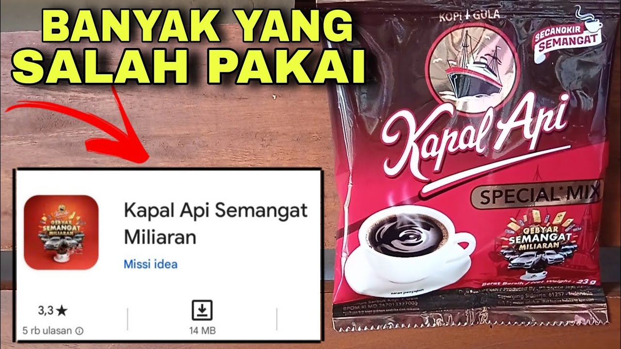 CARA MENGGUNAKAN APLIKASI KAPAL API SEMANGAT MILIARAN - YouTube
