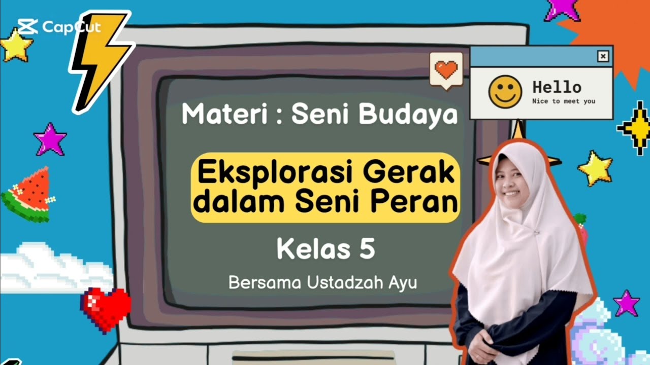 Materi Seni Budaya ~ Eksplorasi Gerak dalam Seni Peran - YouTube