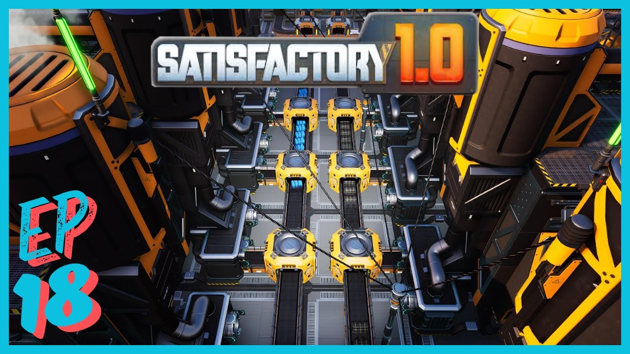 Satisfactory 1.0 - Basic Plastic Production and Exploring - YouTube