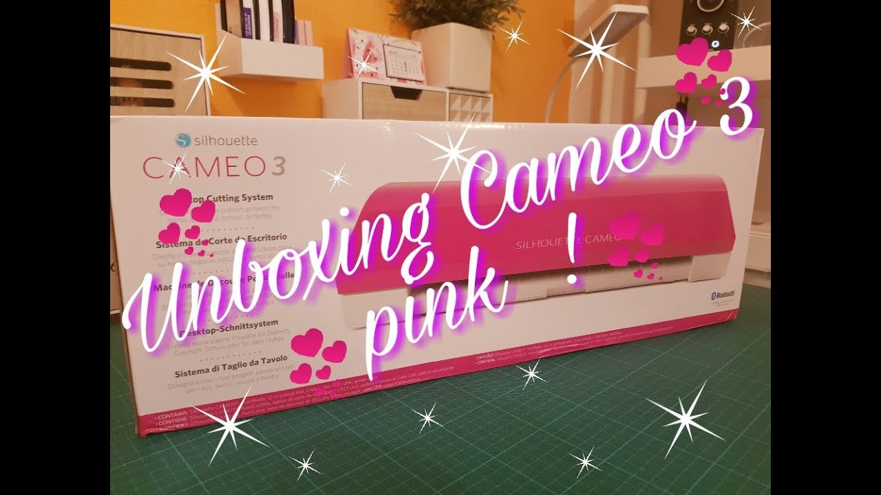 ♥️ Unboxing CAMEO 3 Plotter, PINK ! OMG ! ♥️ - YouTube