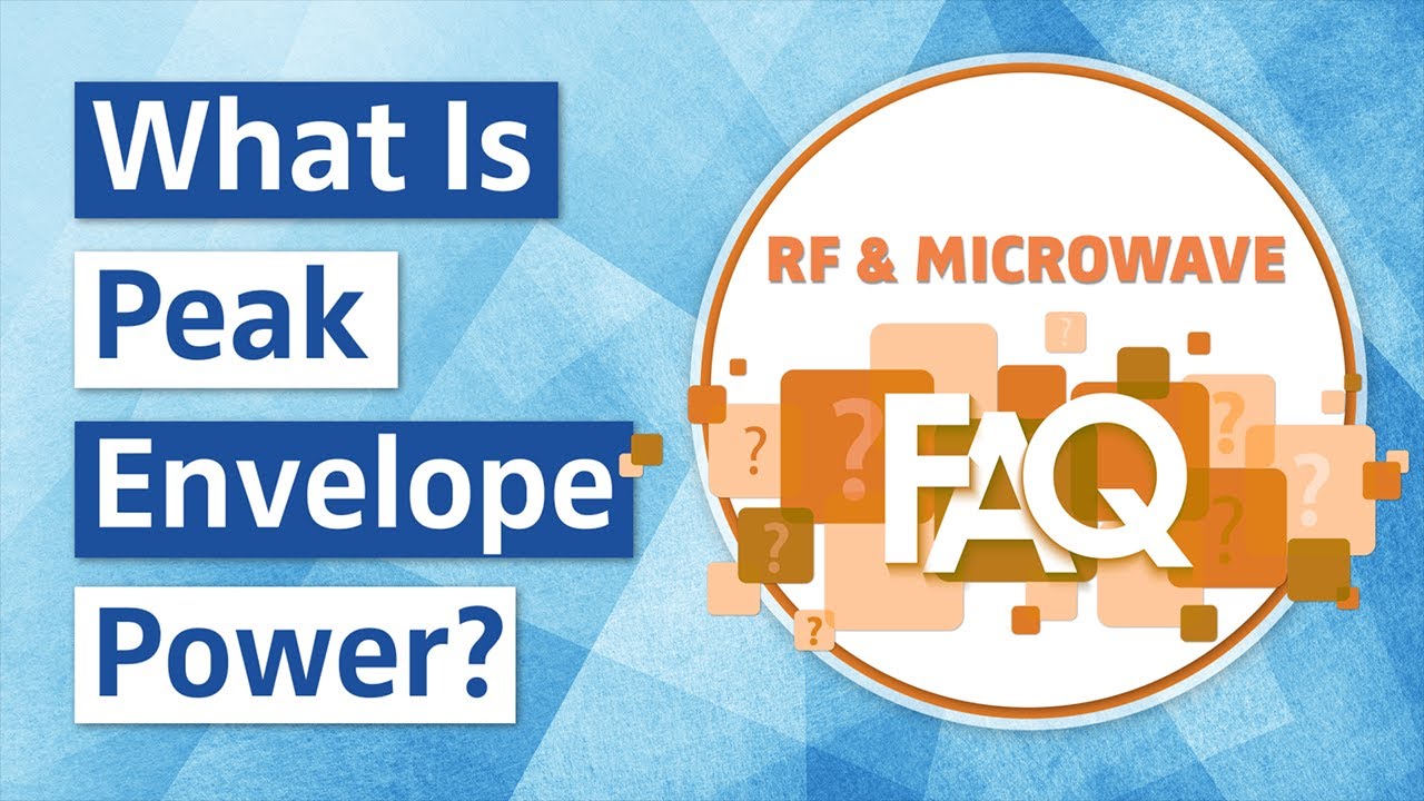 What Is Peak Envelope Power? - YouTube