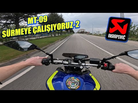 18 Yaşında MT-09 Sürmeye Çalışmak-2/AKRAPOVIC EXHAUST SOUND