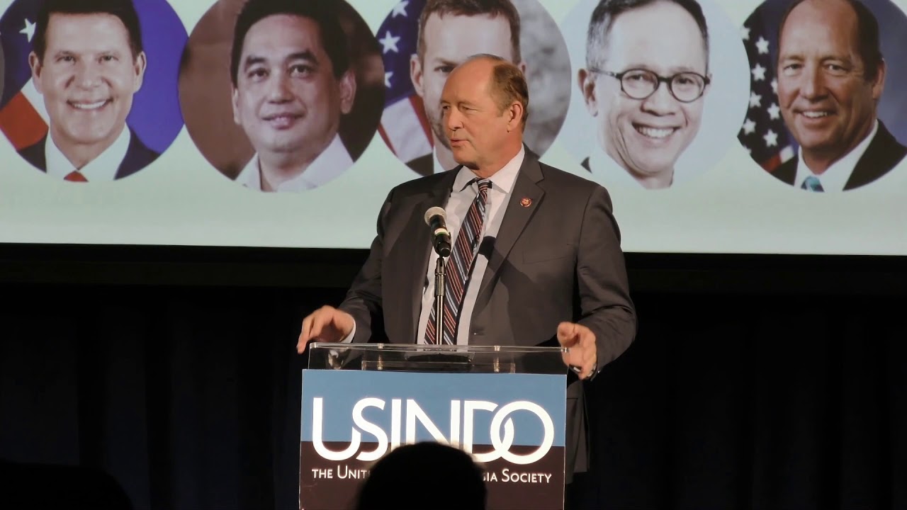 USINDO Gala Dinner 2020 - Remarks by The Honorable Congressman Ted Yoho ...