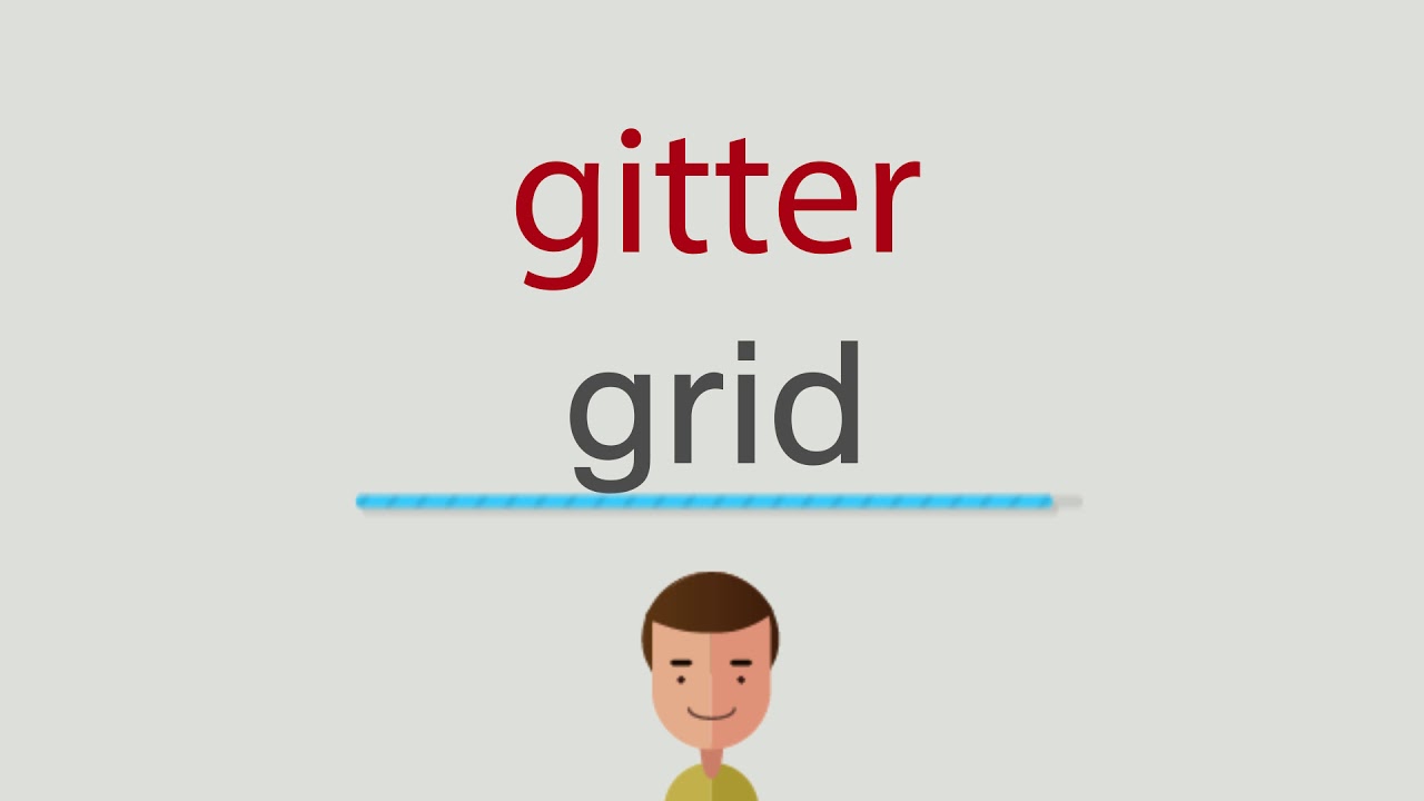 Wie heißt gitter auf englisch - YouTube