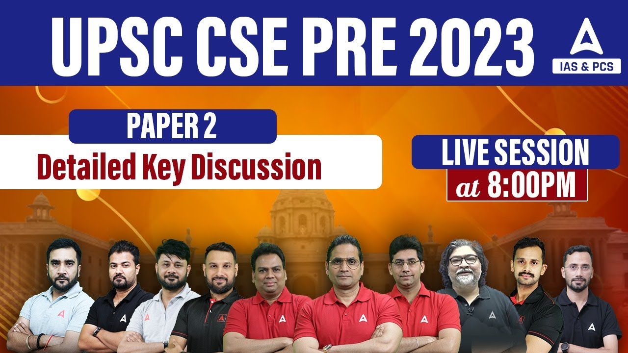 UPSC Prelims 2023 Paper Analysis, Answer Key & Expected Cut Off | UPSC ...