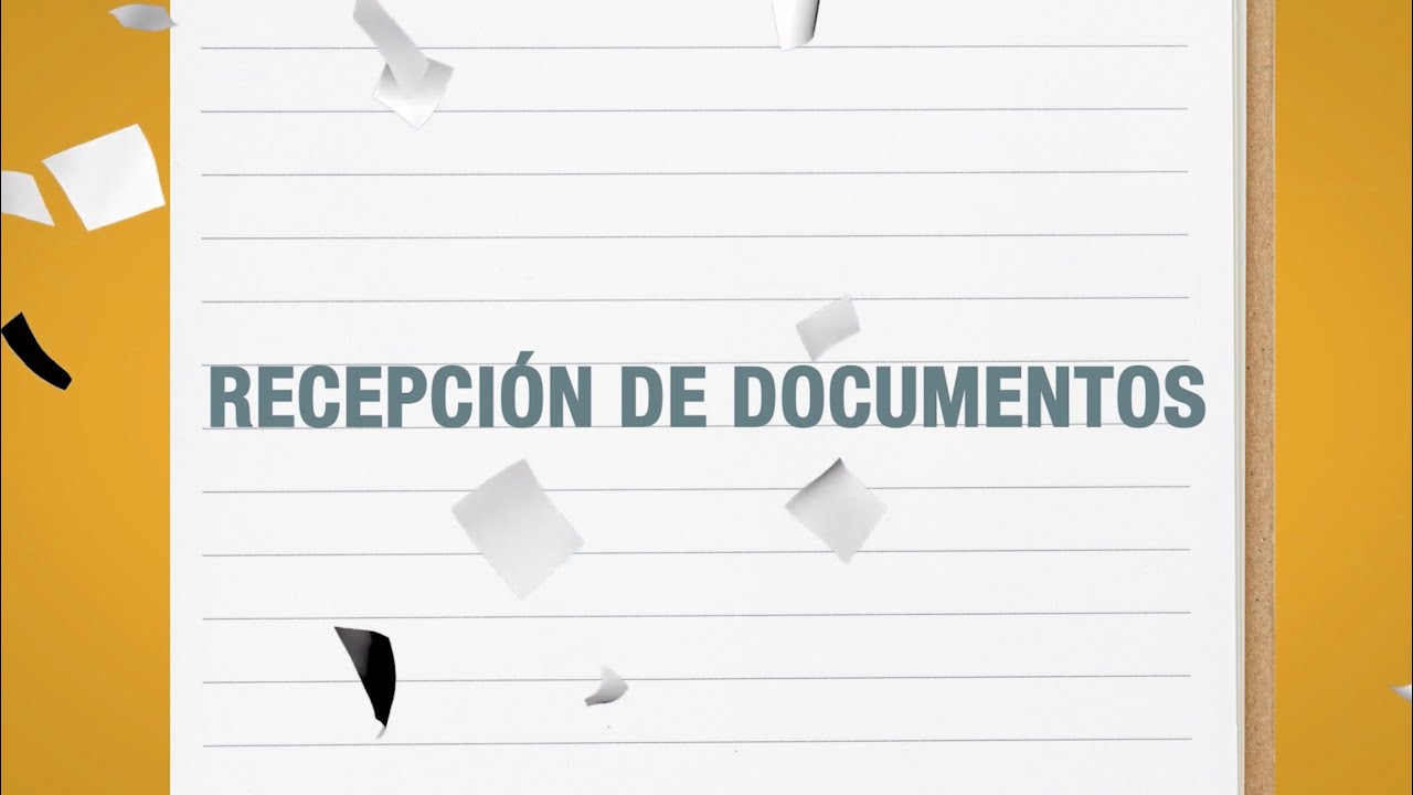 4. RECEPCIÓN DE DOCUMENTOS - YouTube