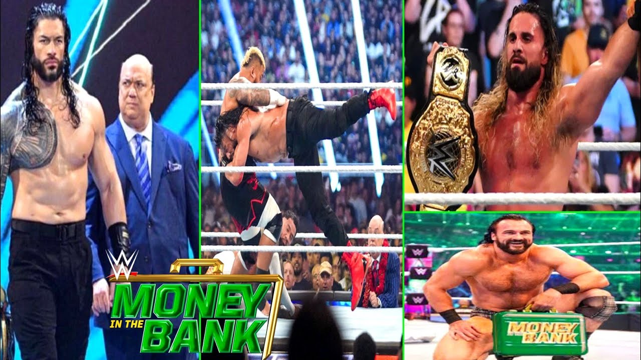WWE Money In The Bank 2024 Full Highlights And Results - Roman Reigns ...