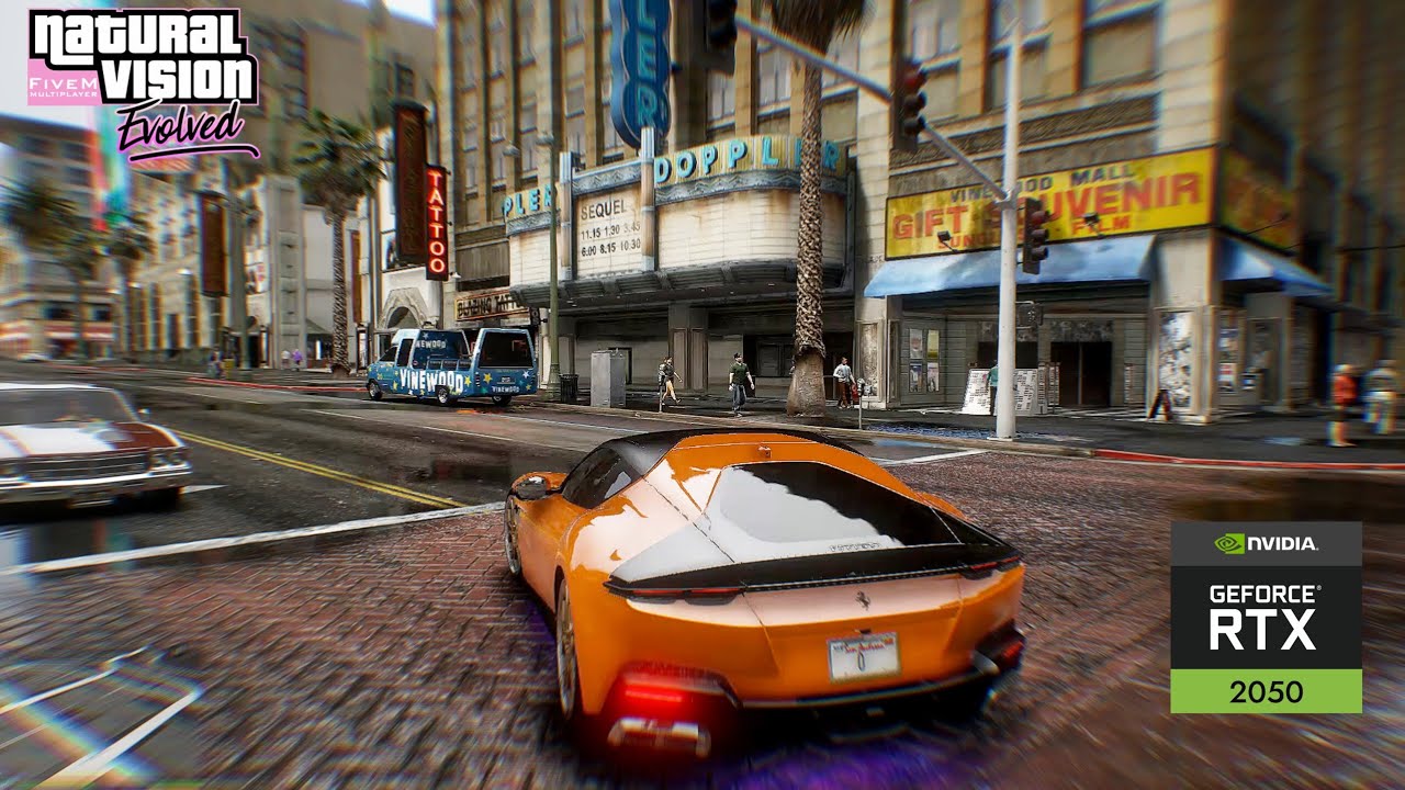 GTA 5 Natural Vision Evolved Graphics Mod - 🔥Playing With Highest ...