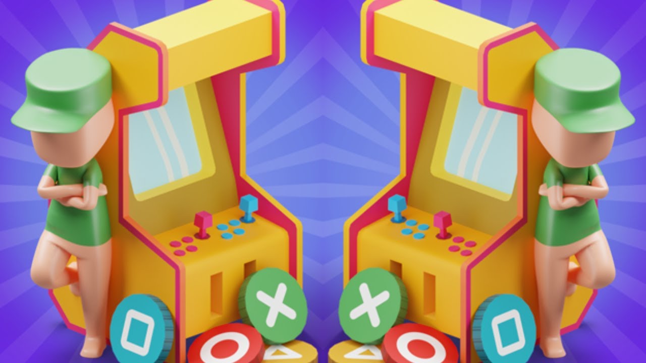 My Arcade Center Gameplay (by Kyoso Interactive) | Game & Entertainment Shop - YouTube