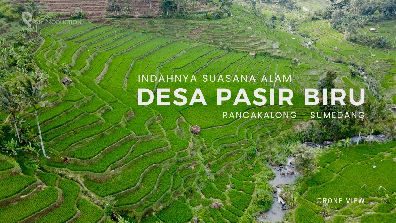 Indahnya Suasana Alam Desa Pasir Biru, Rancakalong - Sumedang - YouTube