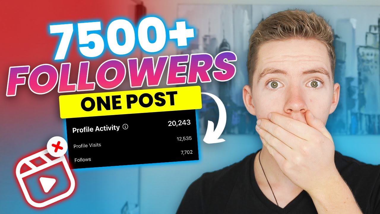 How To Grow On Instagram WITHOUT Using Reels | 7,500 Followers From One ...