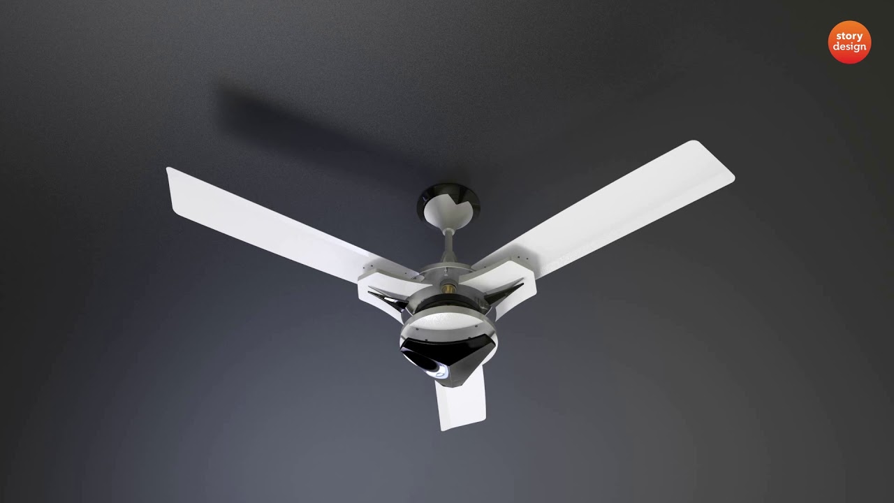 Ceiling Fan Design by Story Design with futuristic aesthetics for ...