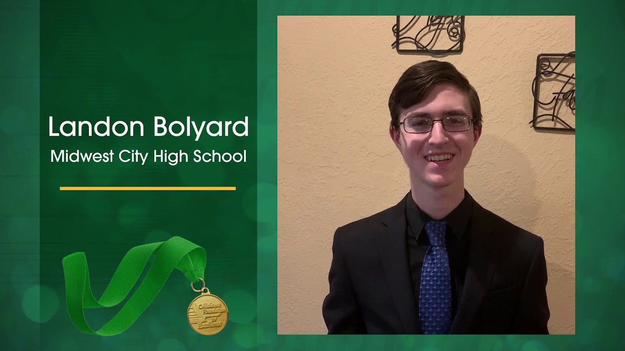 Landon Bolyard Academic All-State Intro Video - YouTube