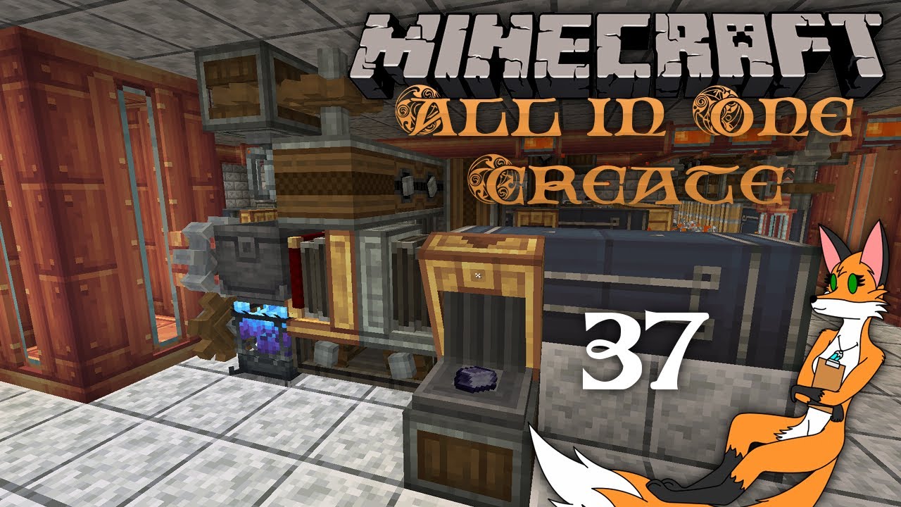 Minecraft: Create #37 - Shadow Steel - YouTube
