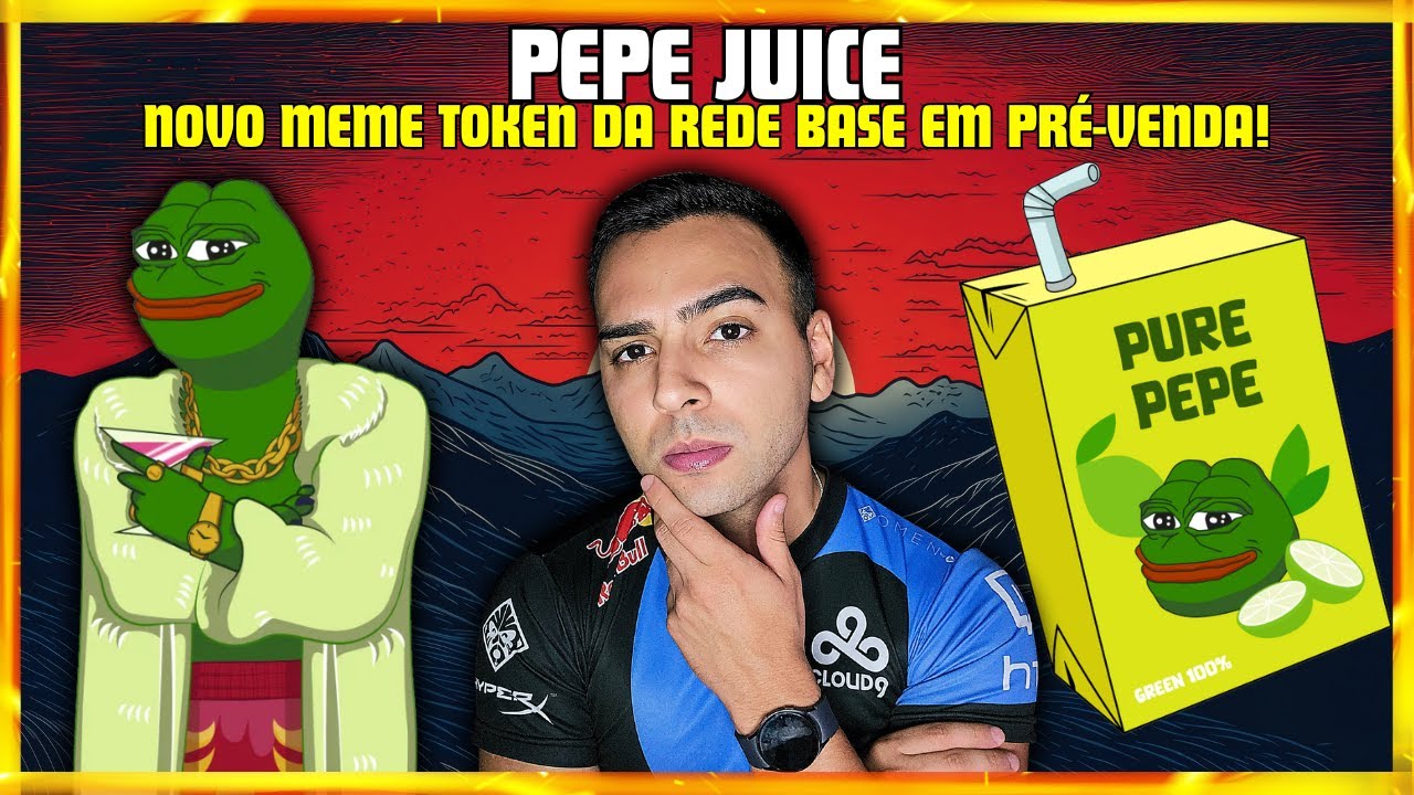 PEPE JUICE | NOVO MEME TOKEN DA REDE BASE EM PRÉ-VENDA #crypto # ...