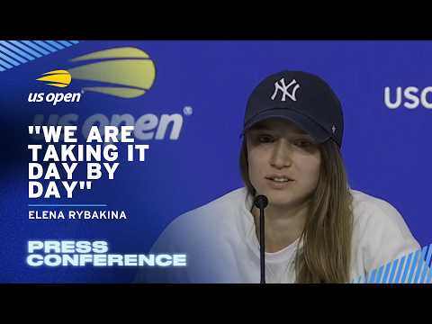 Elena Rybakina Press Conference | 2026 US Open Round 1