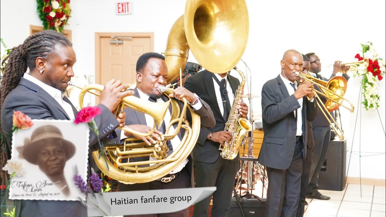 Haitian fanfare group | Chak Pa Mwen Fè, Sovè M Alé Devan Mwen | 5 Echo ...