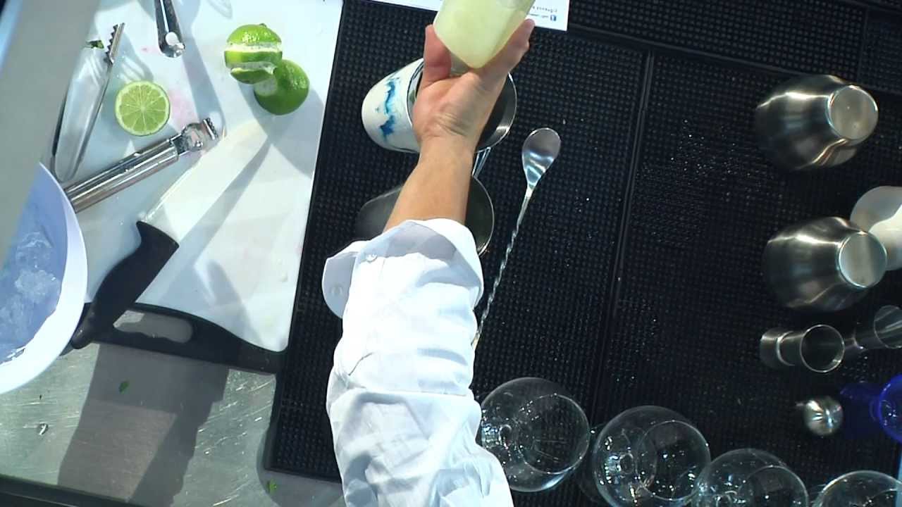 Cóctel. Margarita de lulo y hierbabuena - YouTube