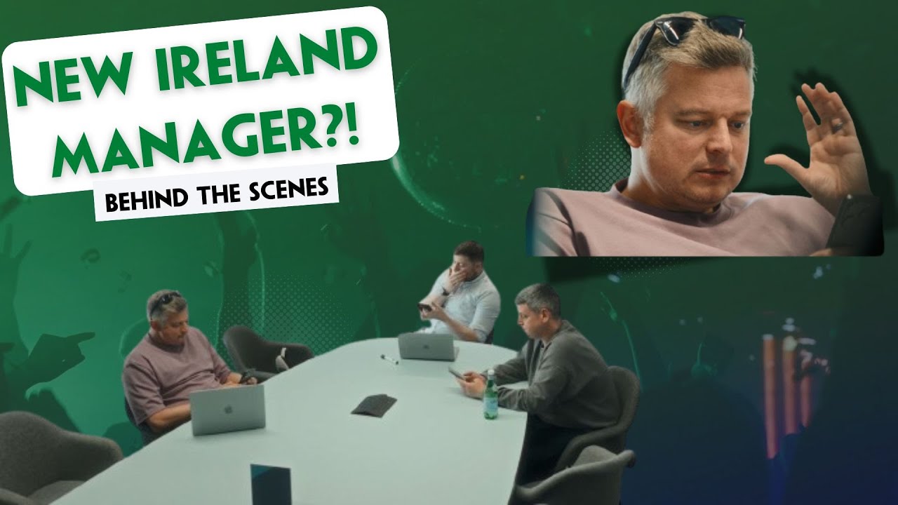 BEHIND THE SCENES OF IRELAND'S NEXT FOOTBALL MANAGER SEARCH - YouTube