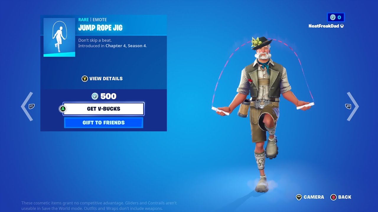 Fortnite Item Shop 10/04/23 New Jump Rope Jig Emote! - YouTube
