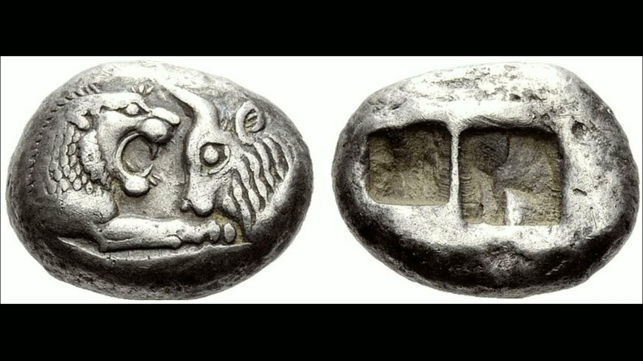 Lydian lion coins - the oldest coin in the world 😱 Ancient artifact # ...