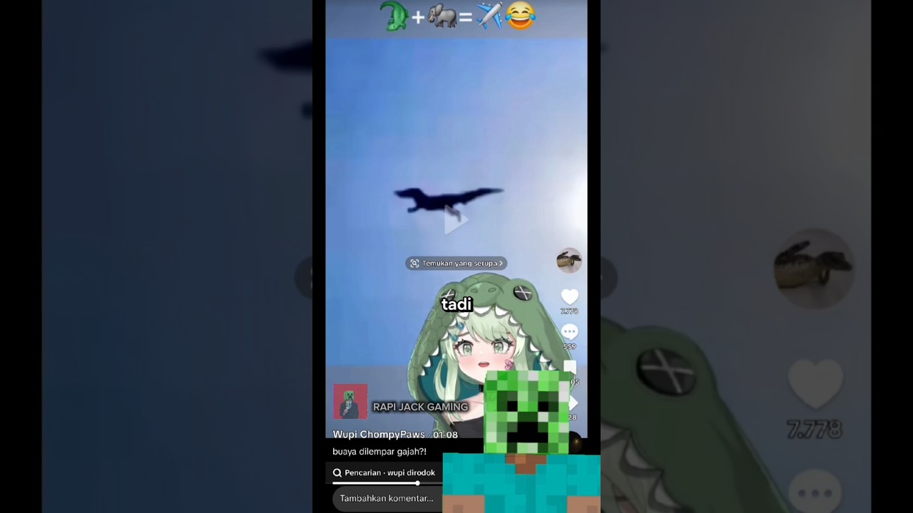 Gak sanggup baca🖐🏽 😐🤚🏽 #shorts #minecraft #vtuber - YouTube