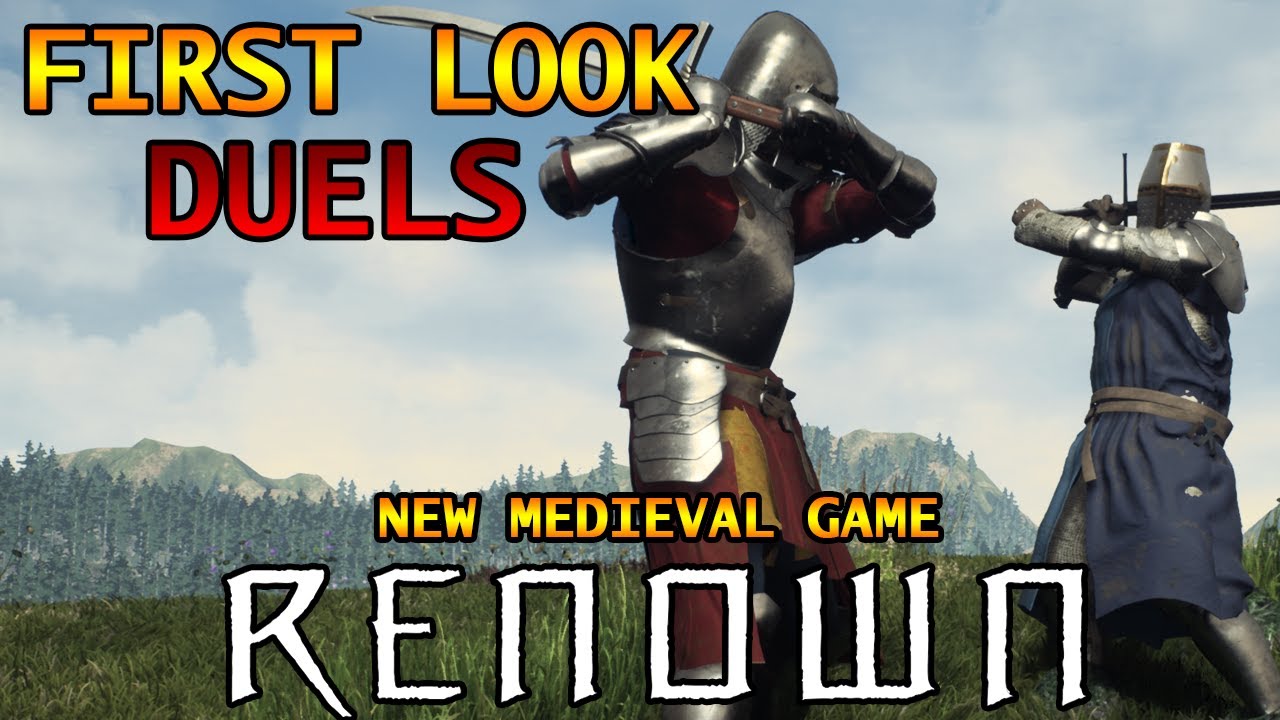 New Medieval Game! RENOWN Duels First Person Gameplay - YouTube