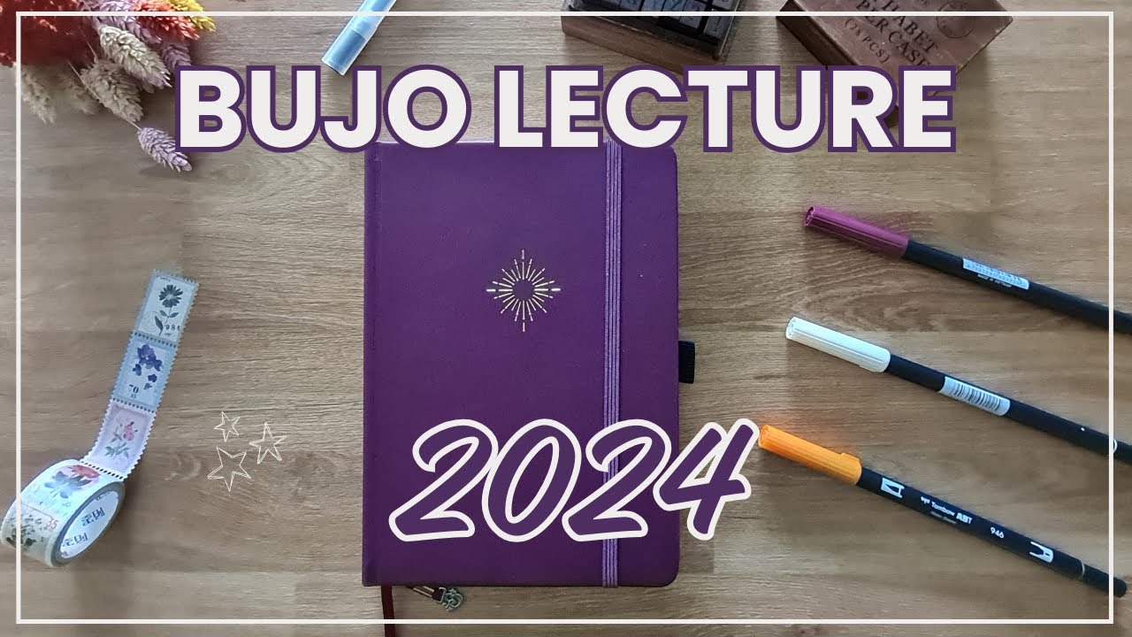 BULLET JOURNAL | Mon nouveau carnet de lecture pour 2024 🪻💜 - YouTube