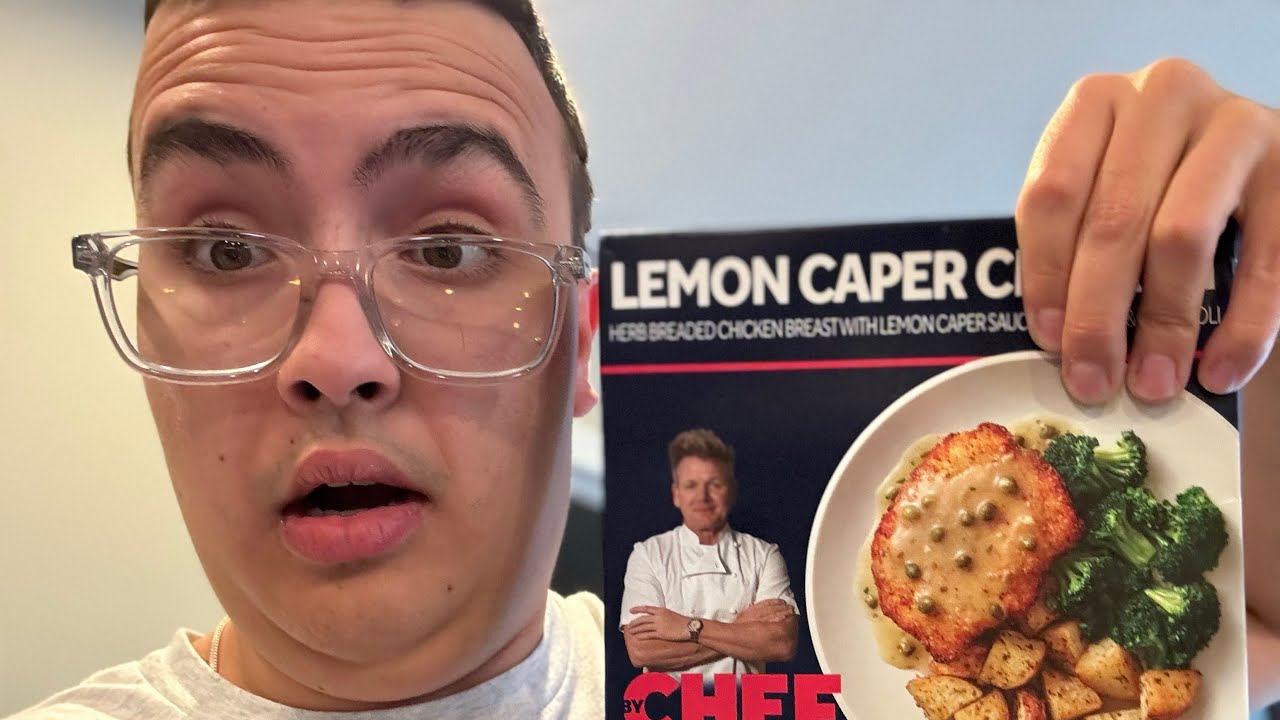 Gordon Ramsay’s lemon, Casper chicken, frozen dinner review - YouTube