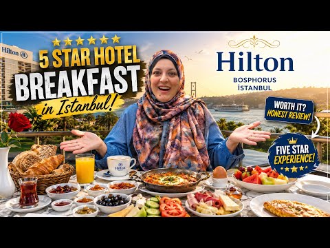Paid for the MOST EXPENSIVE Hotel Breakfast in Istanbul!🇹🇷 Full Unlimited Buffet 😍