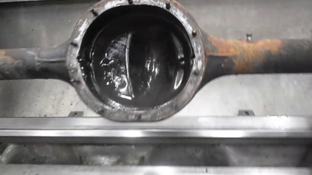 Shorten Mustang Axle - YouTube
