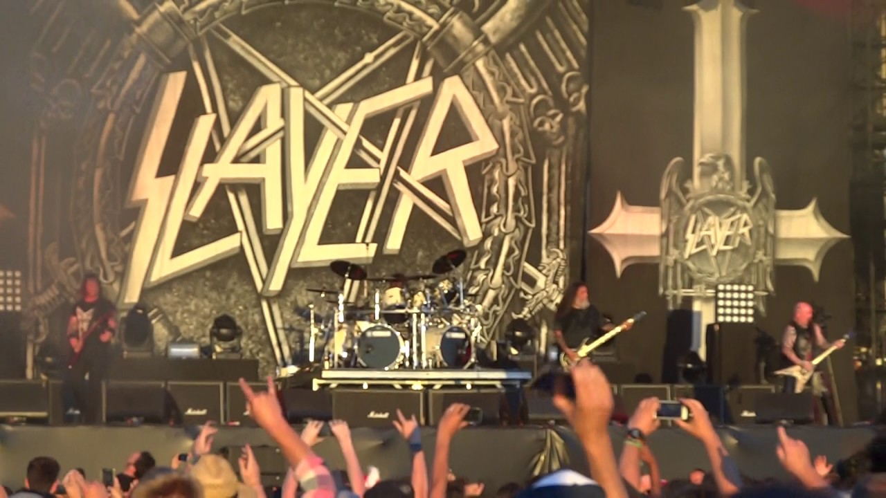 Slayer , Download France 11/06/2017 (part 5/6) - YouTube