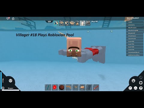 Villager #18 Plays: Robloxian Pool - YouTube