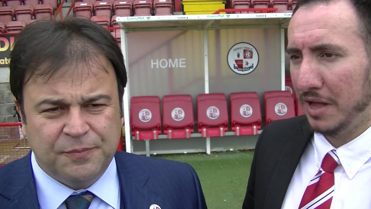 Ziya Eren gives his first press conference as owner of the club - YouTube