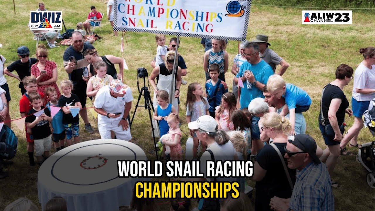 WORLD SNAIL RACING CHAMPIONSHIPS 2024, IDINAOS NA! - YouTube