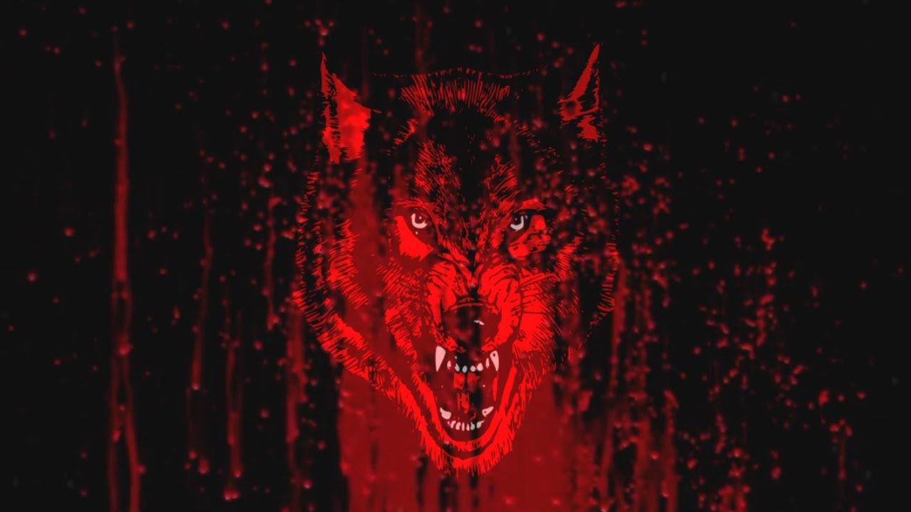 "Bloody Wolf" (Rhea Ripley nWo Wolfpack) (Bullet Club Red & Black ...