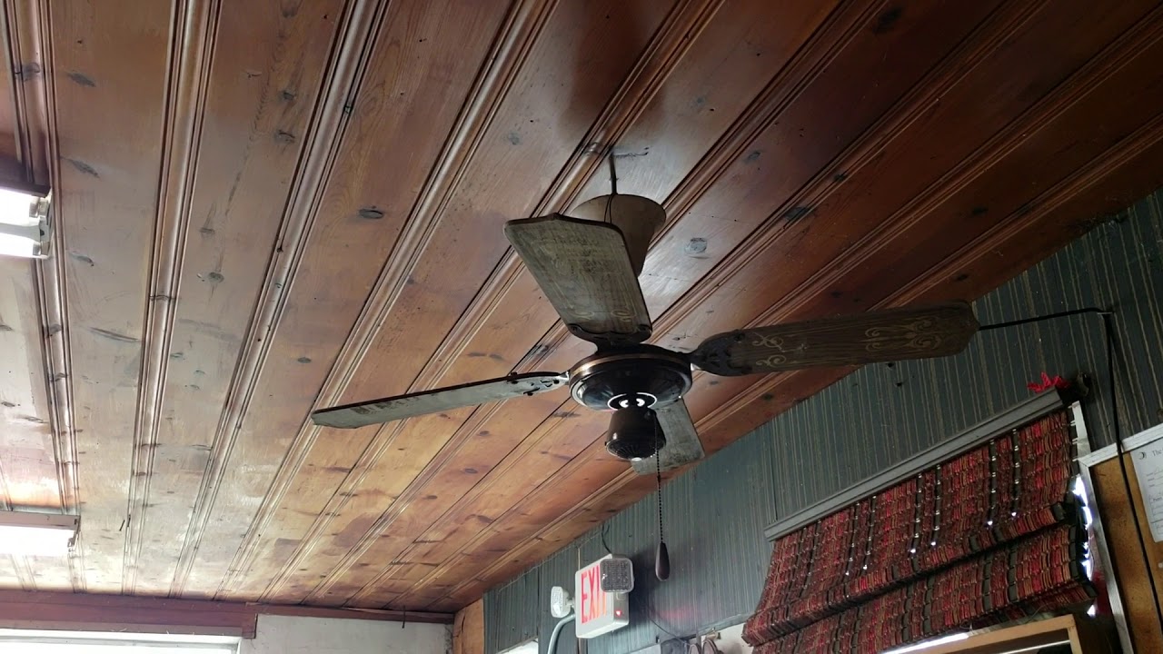 36" CEC Georgian Ceiling Fan - YouTube