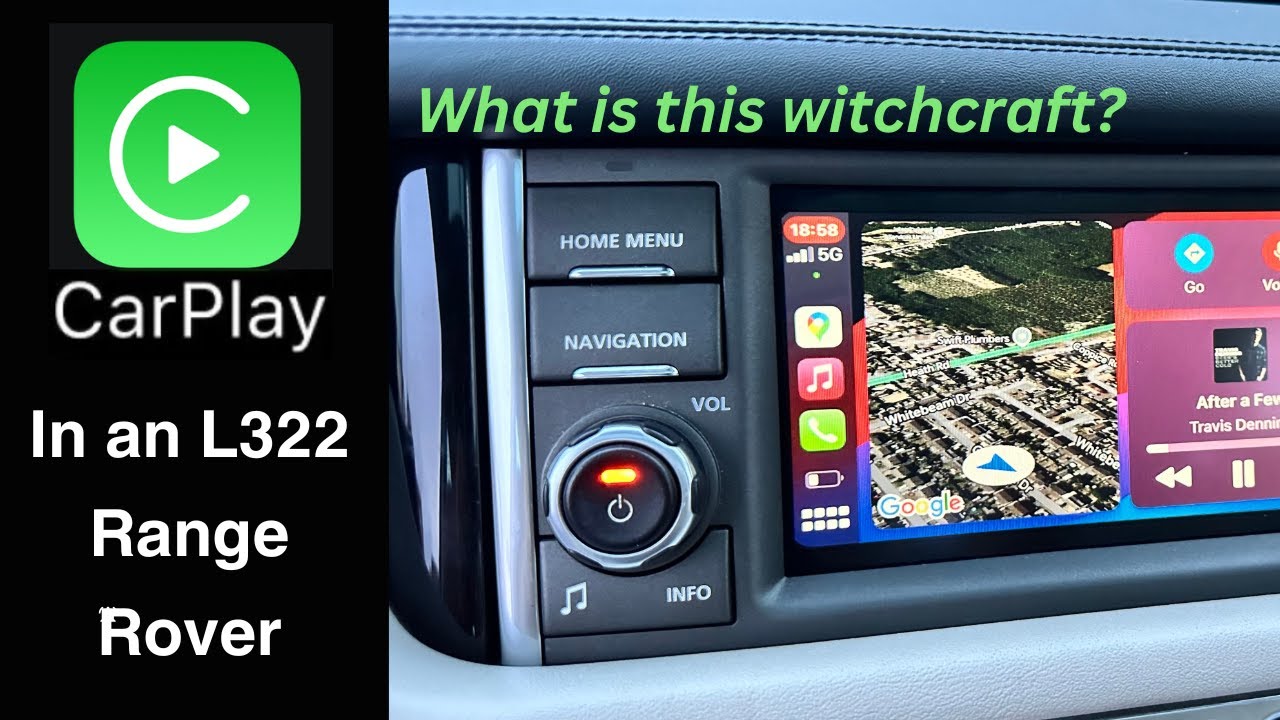 Range Rover L322 with Apple CarPlay - YouTube