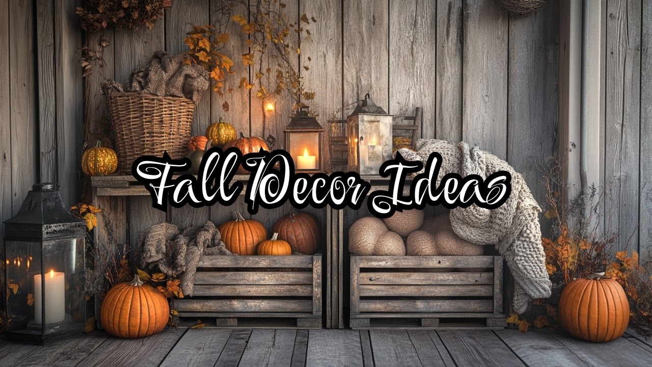 10 Beautiful DIY Farmhouse Fall Decor Ideas for a Cozy Autumn Vibe ...